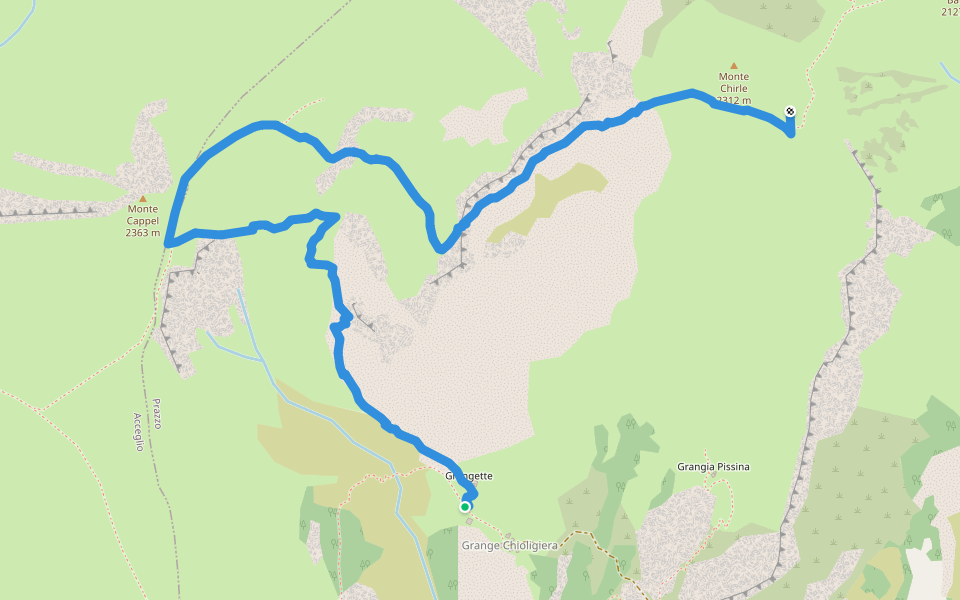 Gate of Rome - Path of the Shepherds | Walking Map