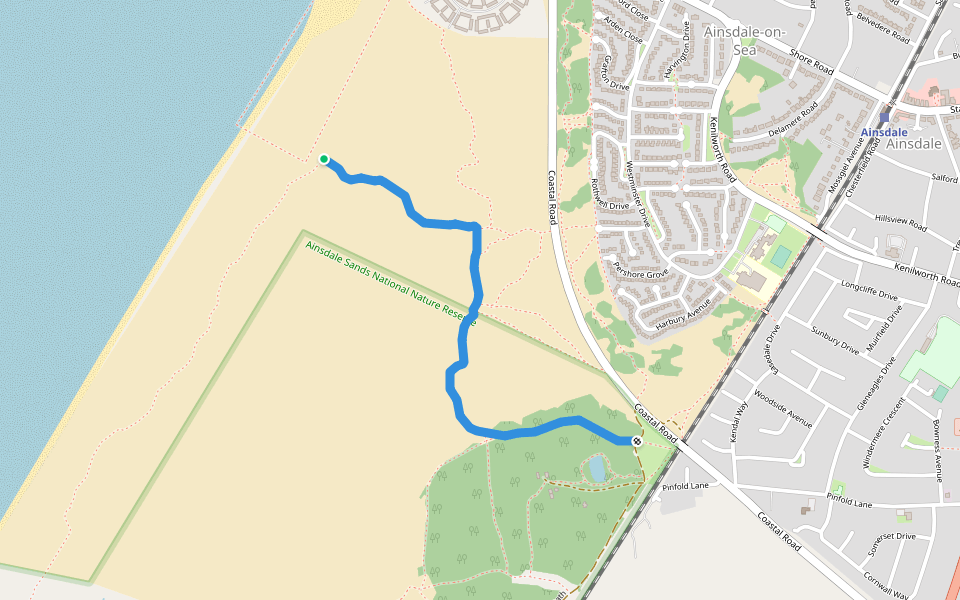 Pinfold Path | Walking Map