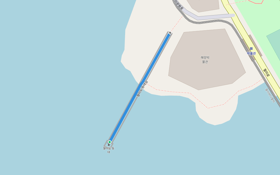 Wolmido Lighthouse Road Walking and Running - Incheon | Pacer