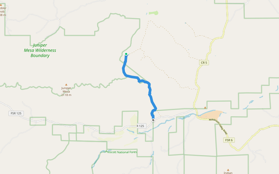 Juniper Spring Trail Walking and Running - Prescott, Arizona | Pacer