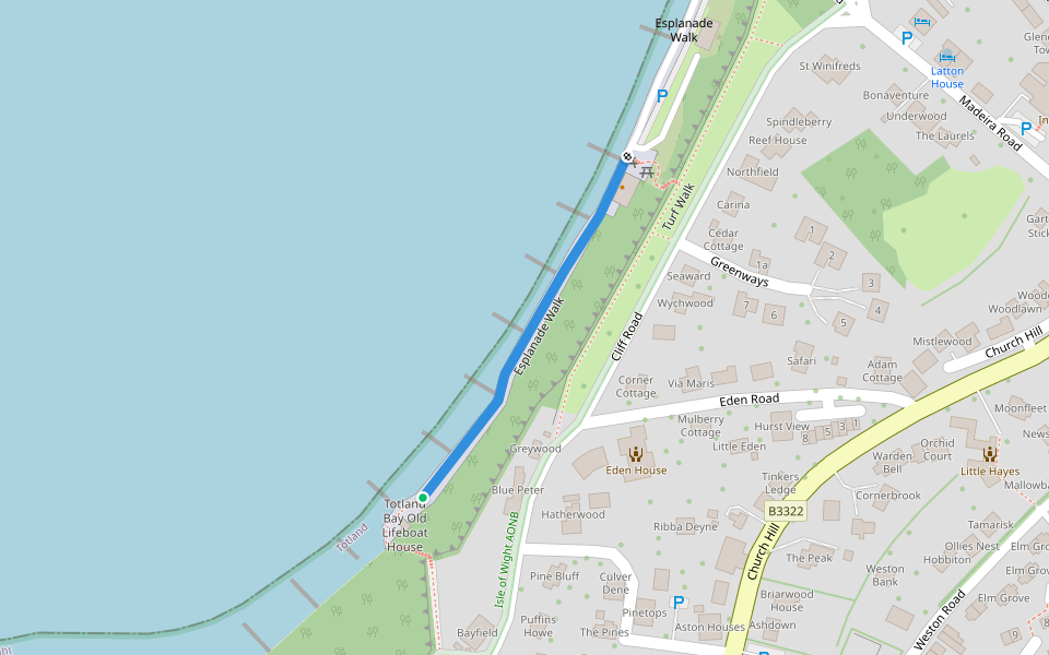 Esplanade Walk | Walking Map