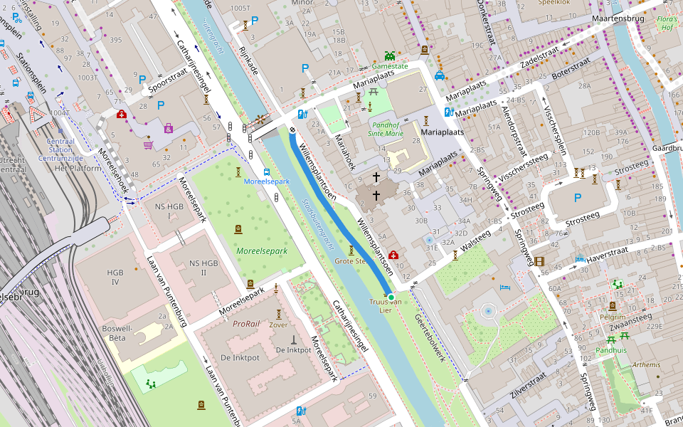 Willemsplantsoen Walking And Running Trail - Utrecht | Pacer