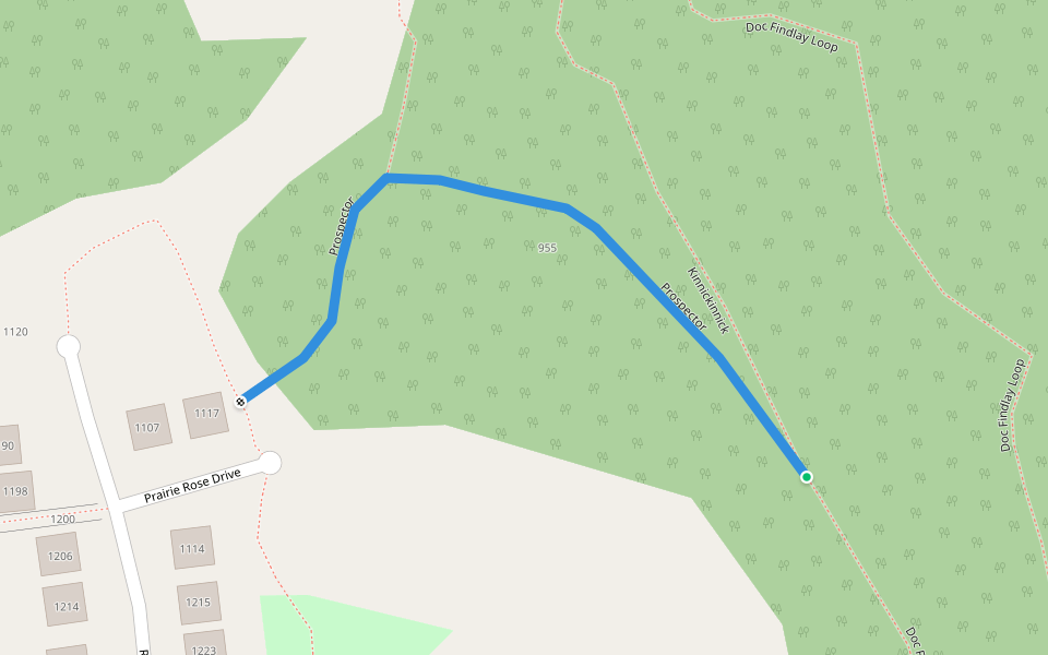 Prospector in British Columbia | Walking Map