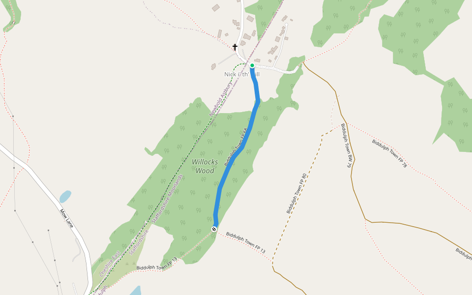 Biddulph Town FP 68 | Walking Map