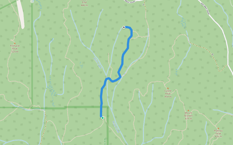 The Viking Trail in British Columbia | Walking Map