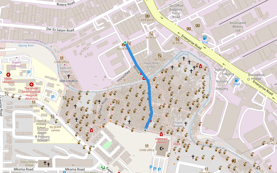 Beirut Walking And Running Trail - Nairobi, Nairobi County | Pacer