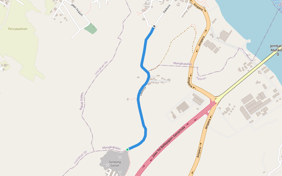 Dwikora | Walking Map