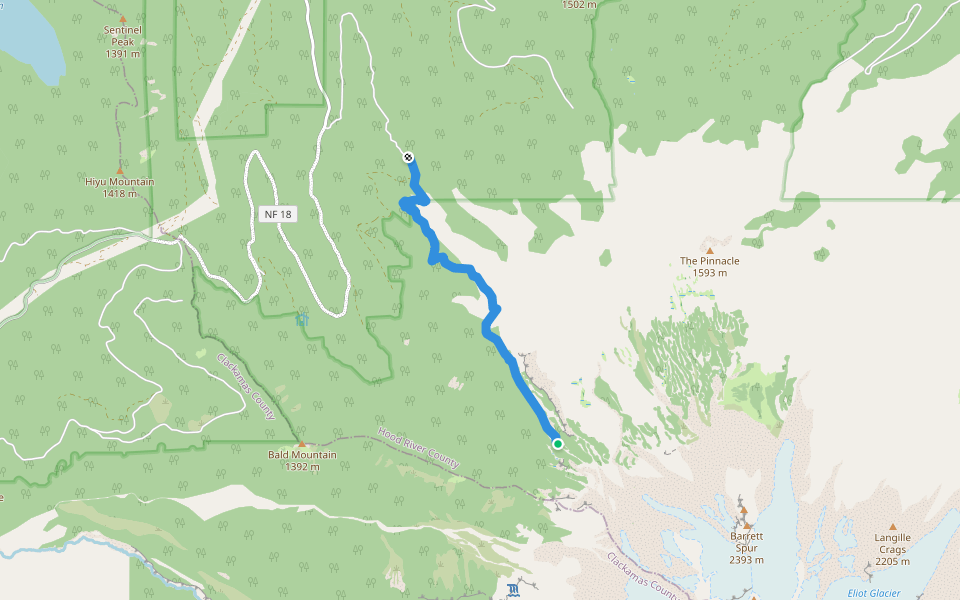 Mazama Trail #625 in Oregon | Walking Map
