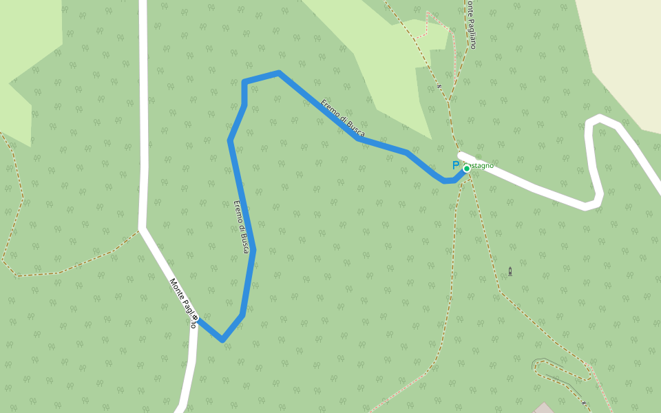 Hermitage of Busca | Walking Map