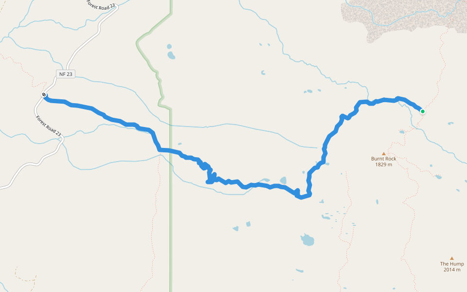 Riley Camp Trail | Walking Map