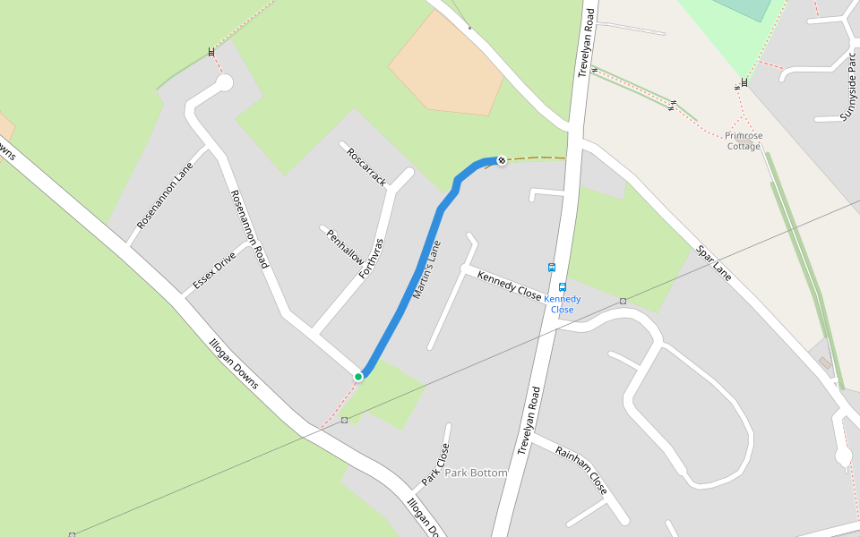 Martin's Lane | Walking Map