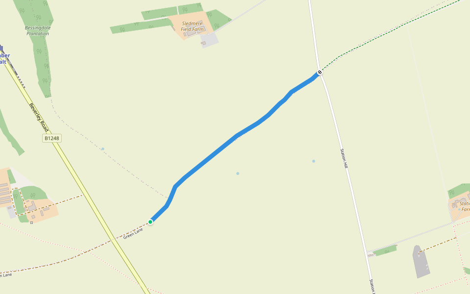 Green Lane | Walking Map