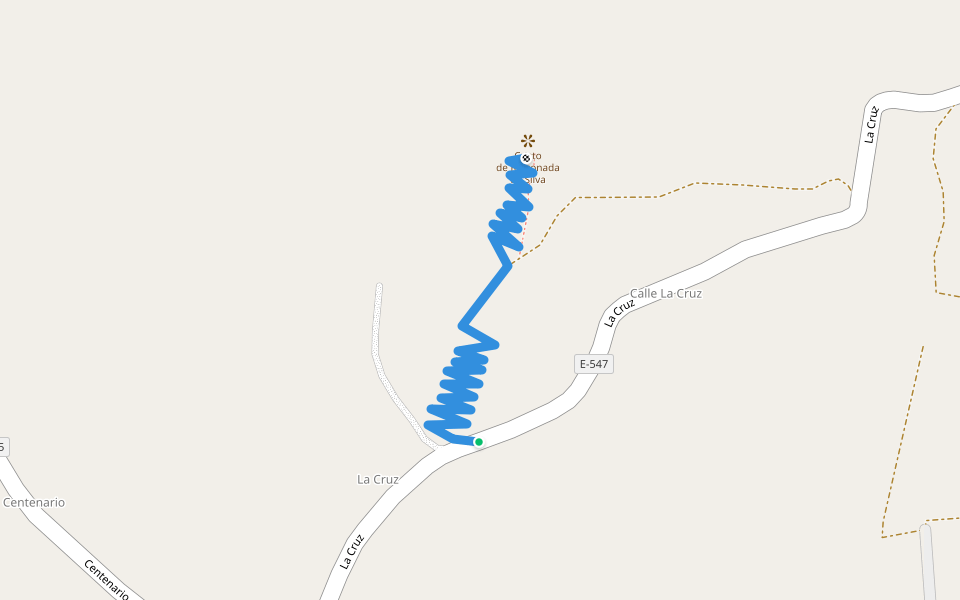 Path to Christ of Rinconada | Walking Map