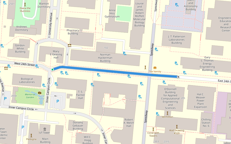 East 24th Street Walking And Running Trail - Austin, Texas | Pacer