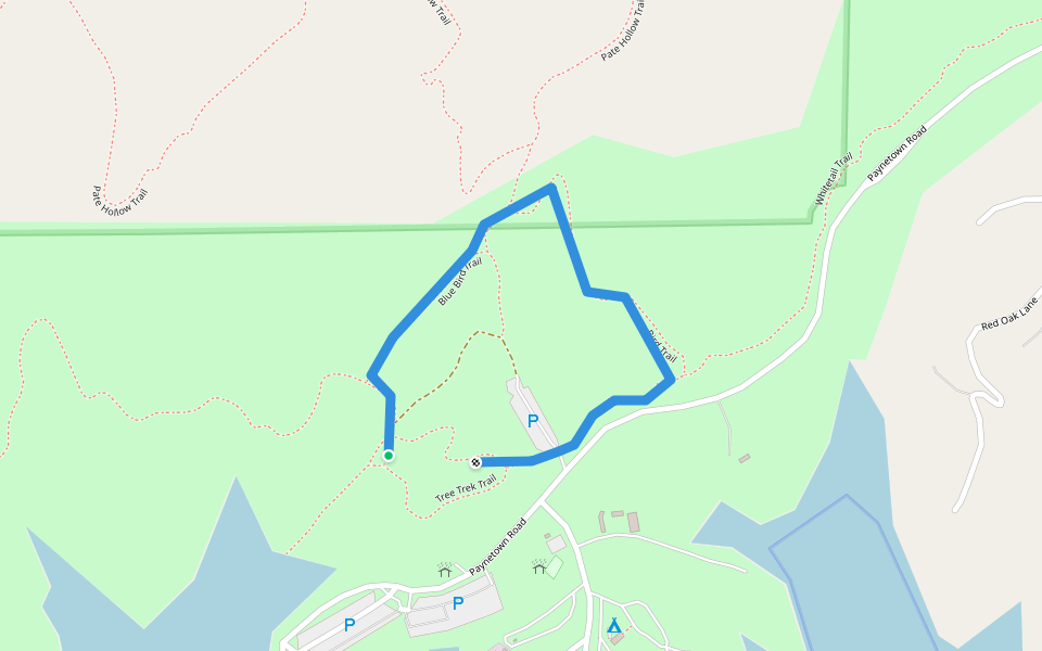 Blue Bird Trail in Indiana | Walking Map