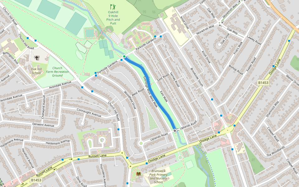 Everleigh Walk in England | Walking Map