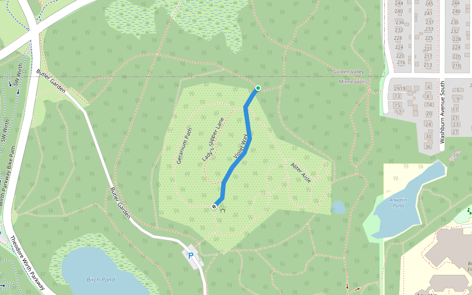 Violet Way Walking And Running Trail - Minneapolis, Minnesota | Pacer