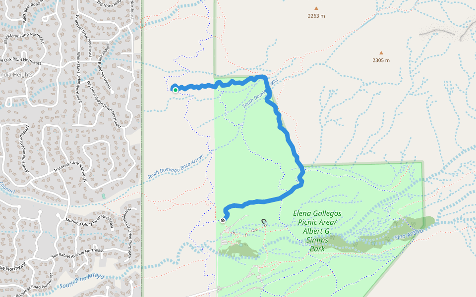 Trail #230 Hiking - Albuquerque, New Mexico | Pacer