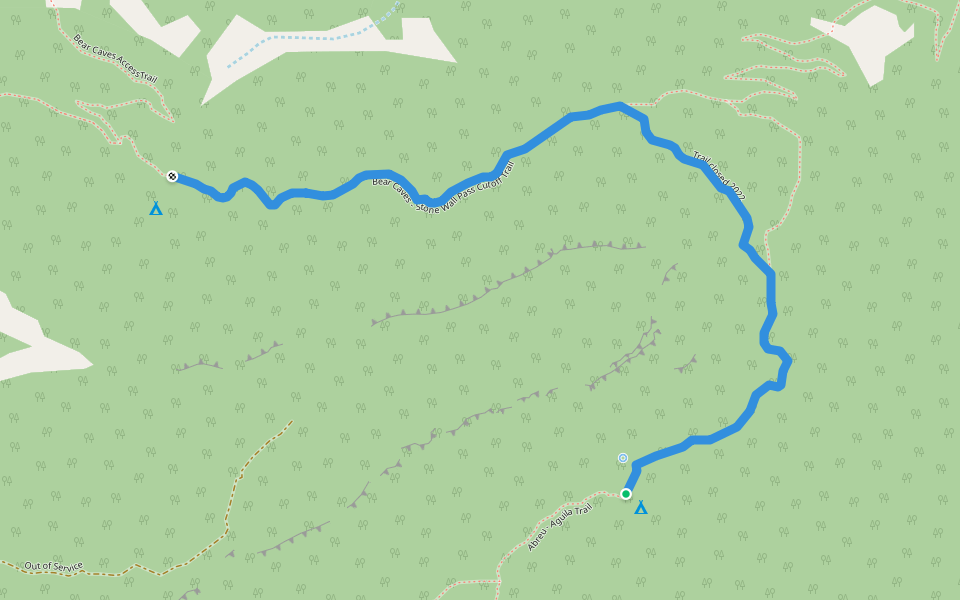 Bear Caves - Aguila Trail Hiking - Cimarron, New Mexico | Pacer