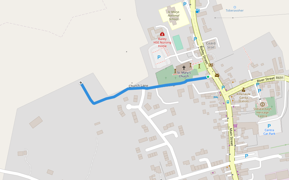 Church Lane Walking And Running Trail - Killenaule, County Tipperary ...