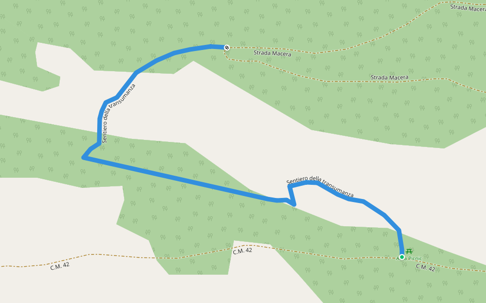 Transhumance trail | Walking Map