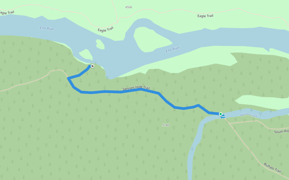 Sennett Hole Trail Walking and Running - Durham, North Carolina | Pacer