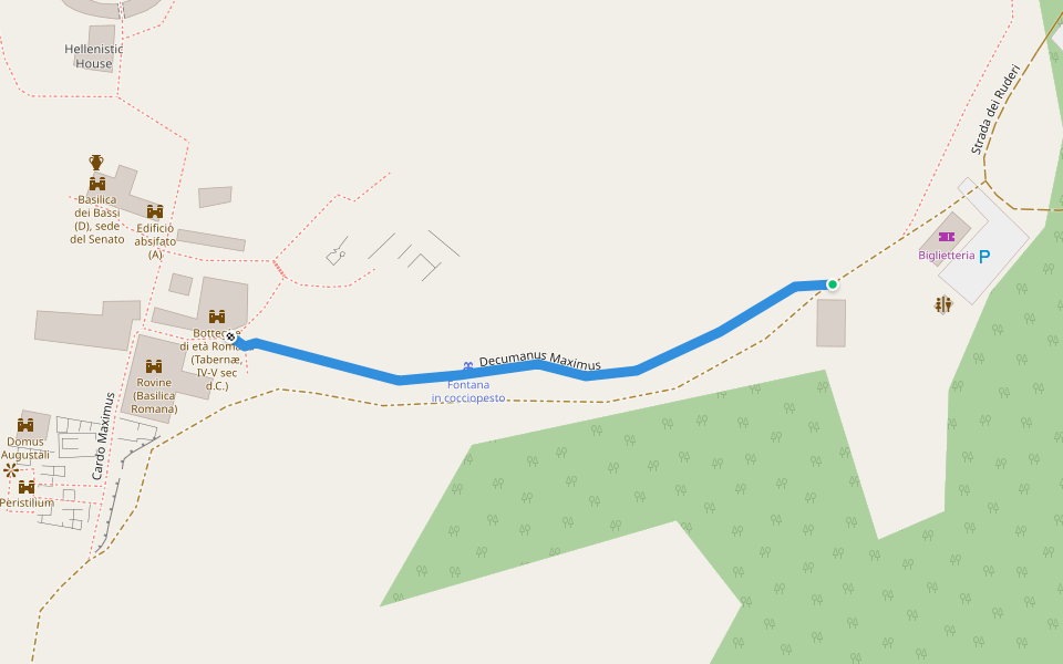 Decumanus Maximus Walking And Running Trail - Toscana | Pacer