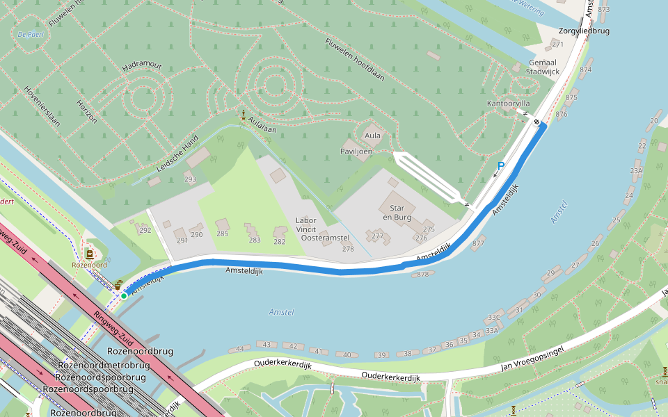 Amsteldijk Walking And Running Trail - Amsterdam, Noord-Holland | Pacer