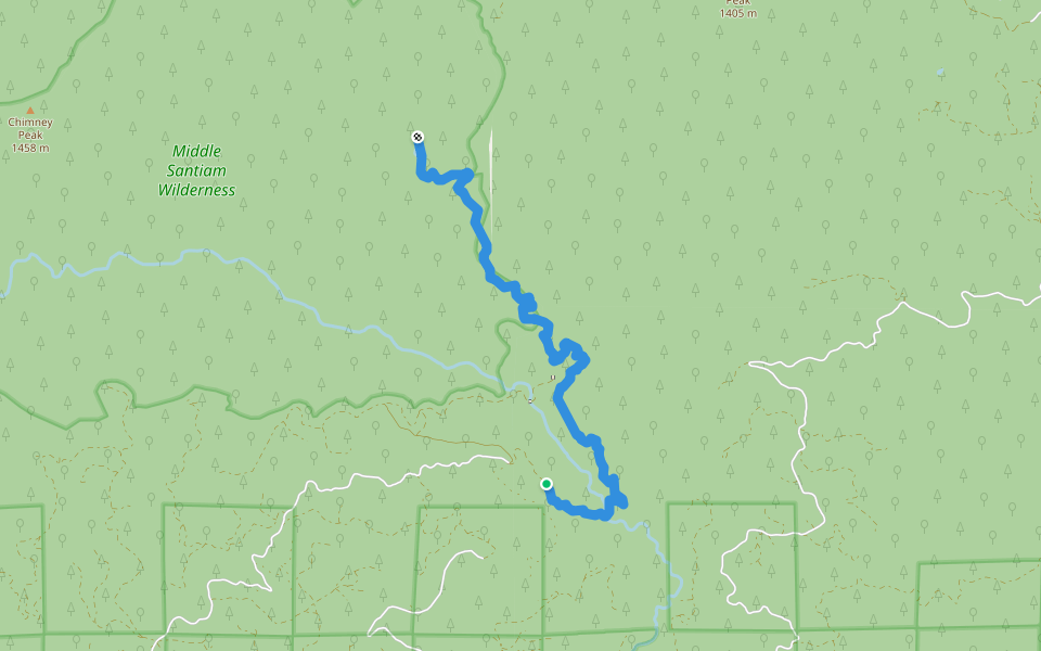 Pyramid Peak Trail #3382 | Walking Map