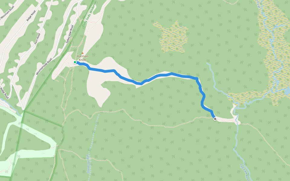 Harman Trail in West Virginia | Walking Map