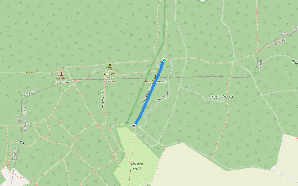 Down the Chute Walking And Running Trail - England | Pacer