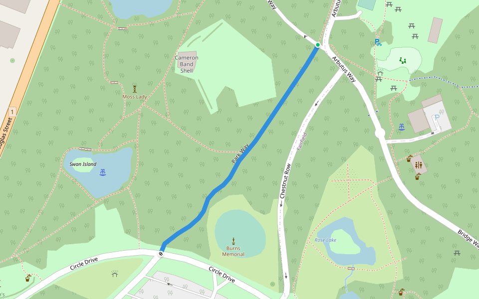 Park Way Walking and Running - Victoria, British Columbia | Pacer