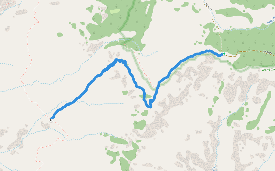 Bill Hall Trail in Arizona | Walking Map