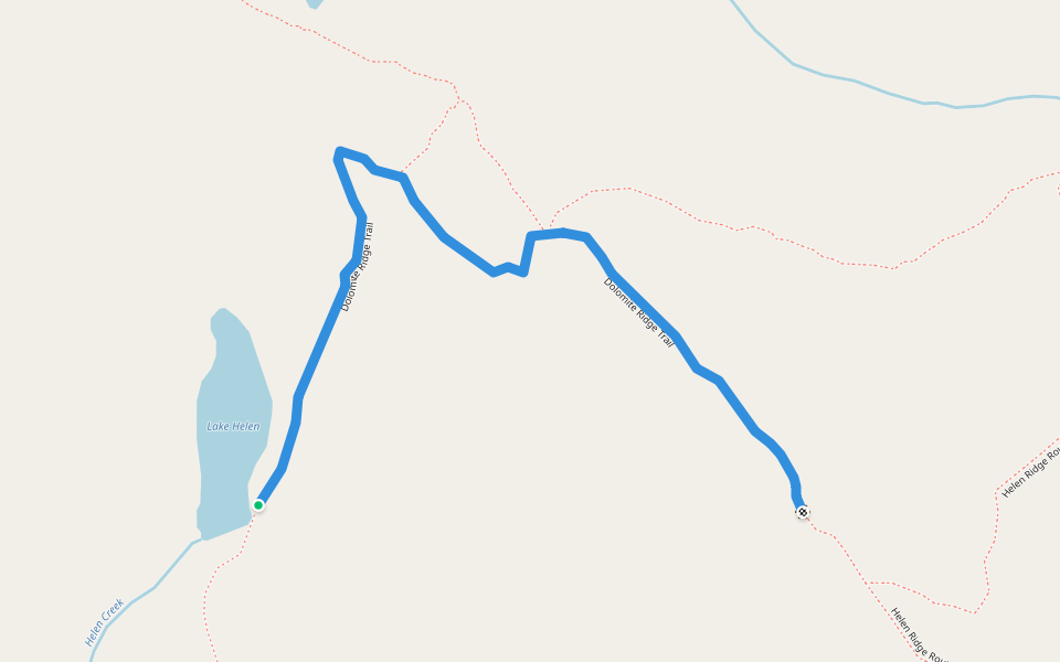 Dolomite Ridge Trail Hiking - Alberta | Pacer