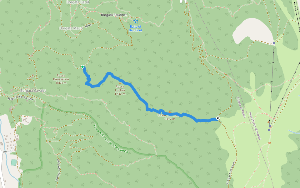 Roche Luchin | Walking Map