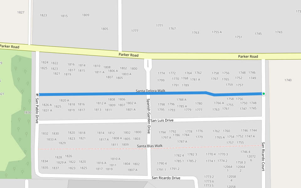 Santa Delora Walk Trail - St. Louis, Missouri | Pacer