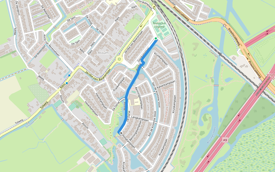 Waldijk in Noord-Holland | Walking Map