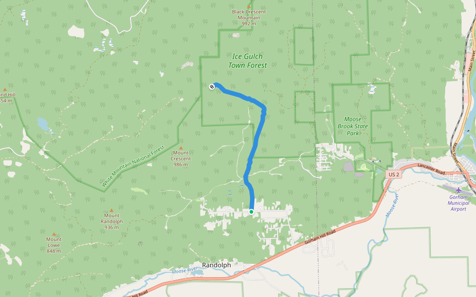 Ice Gulch Path Hiking Trail - Randolph, New Hampshire | Pacer