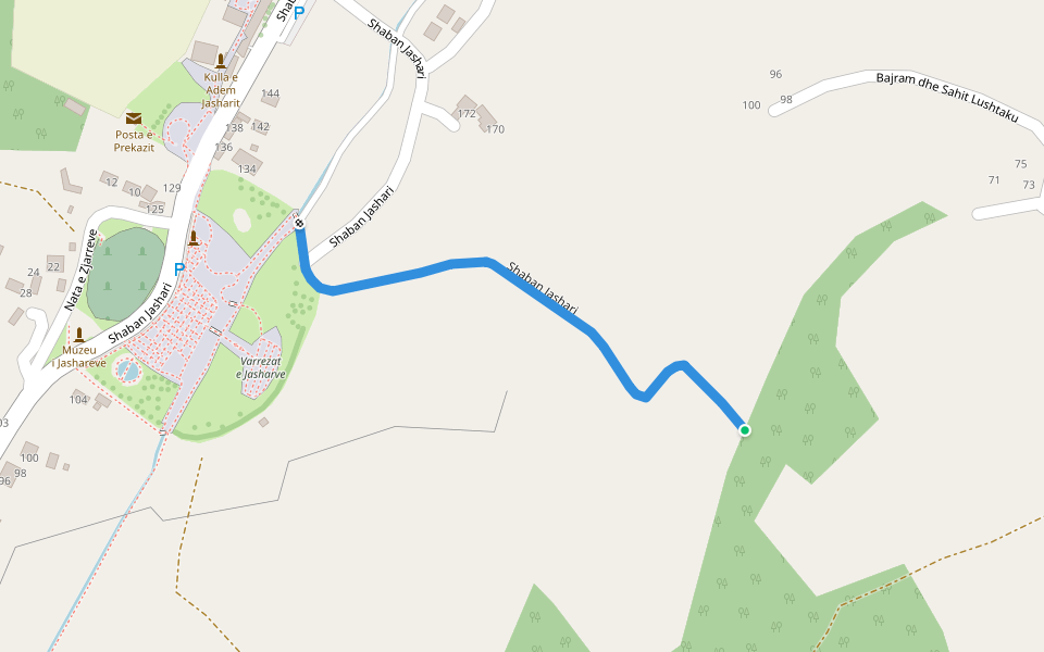 Shaban Jashari | Walking Map