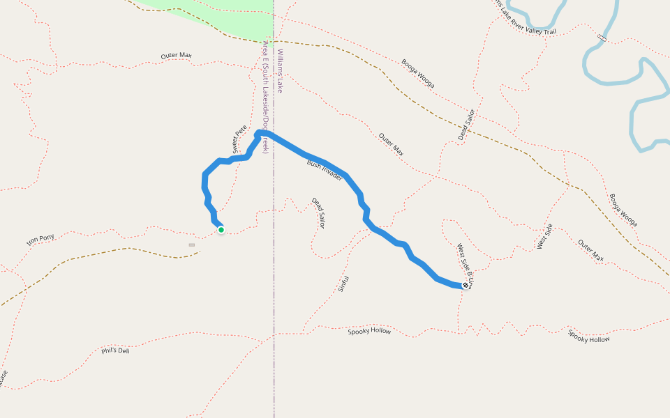 Bush Invader in British Columbia | Walking Map
