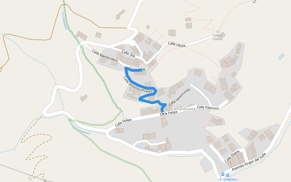 Antonio Alvarez Street Walking And Running Trail - La Cardonera ...