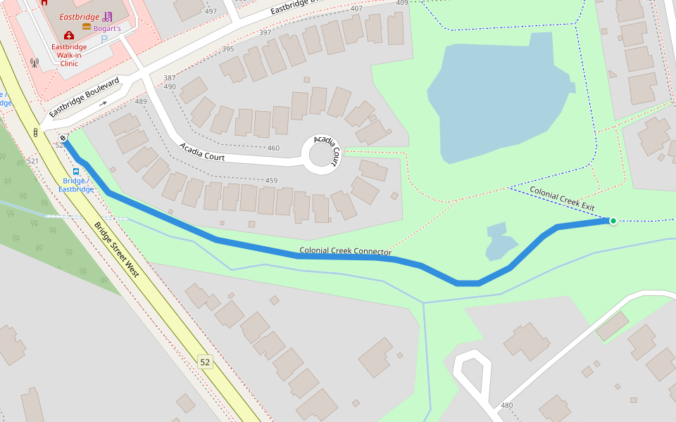 Colonial Creek Connector Walking And Running Trail - Waterloo, Ontario ...