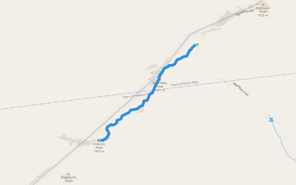 Iroquois Herd Path Hiking Trail - Lake Placid, New York | Pacer