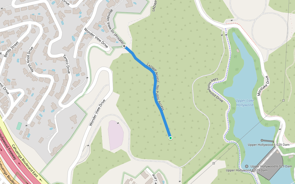 LADWP Access - No Public Access Walking And Running Trail - Los Angeles ...