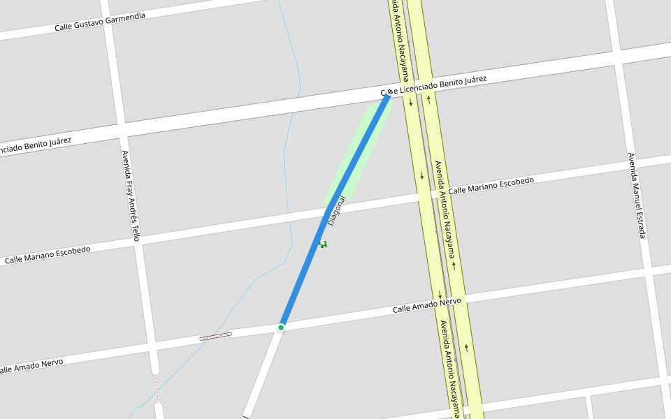 Diagonal Walking And Running Trail - Culiacán Rosales, Sinaloa | Pacer