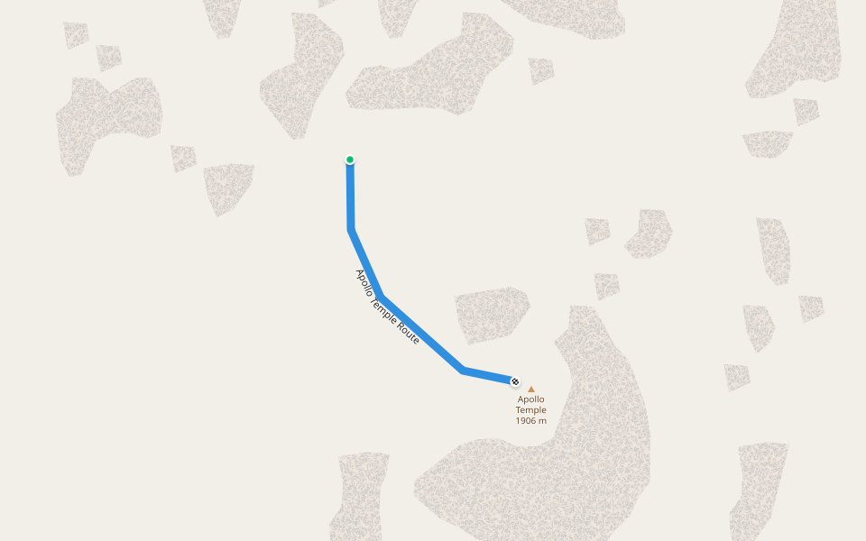 Apollo Temple Route Walking And Running Trail - North Rim, Arizona | Pacer