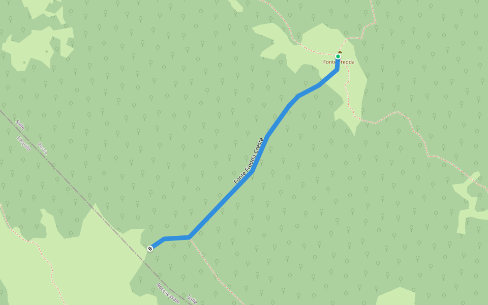 Cold Source-Crest | Walking Map