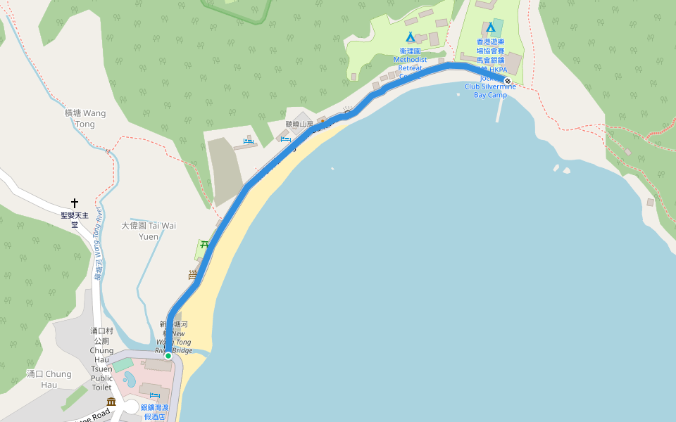 東灣頭路 Tung Wan Tau Road Walking and Running - Hong Kong, New Territories ...