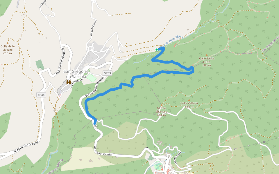 Coll Alberata path | Walking Map