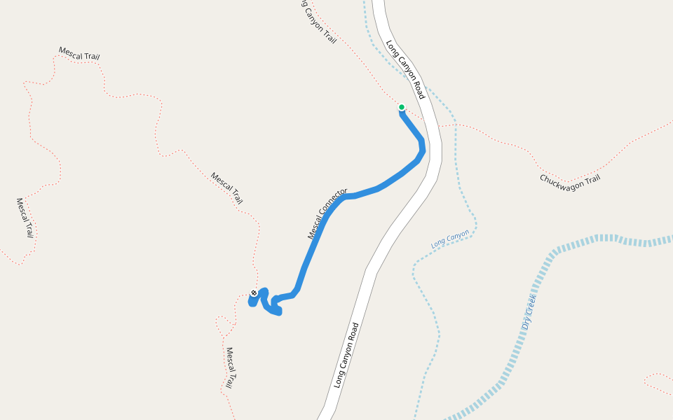 Mescal Connector in Arizona | Walking Map